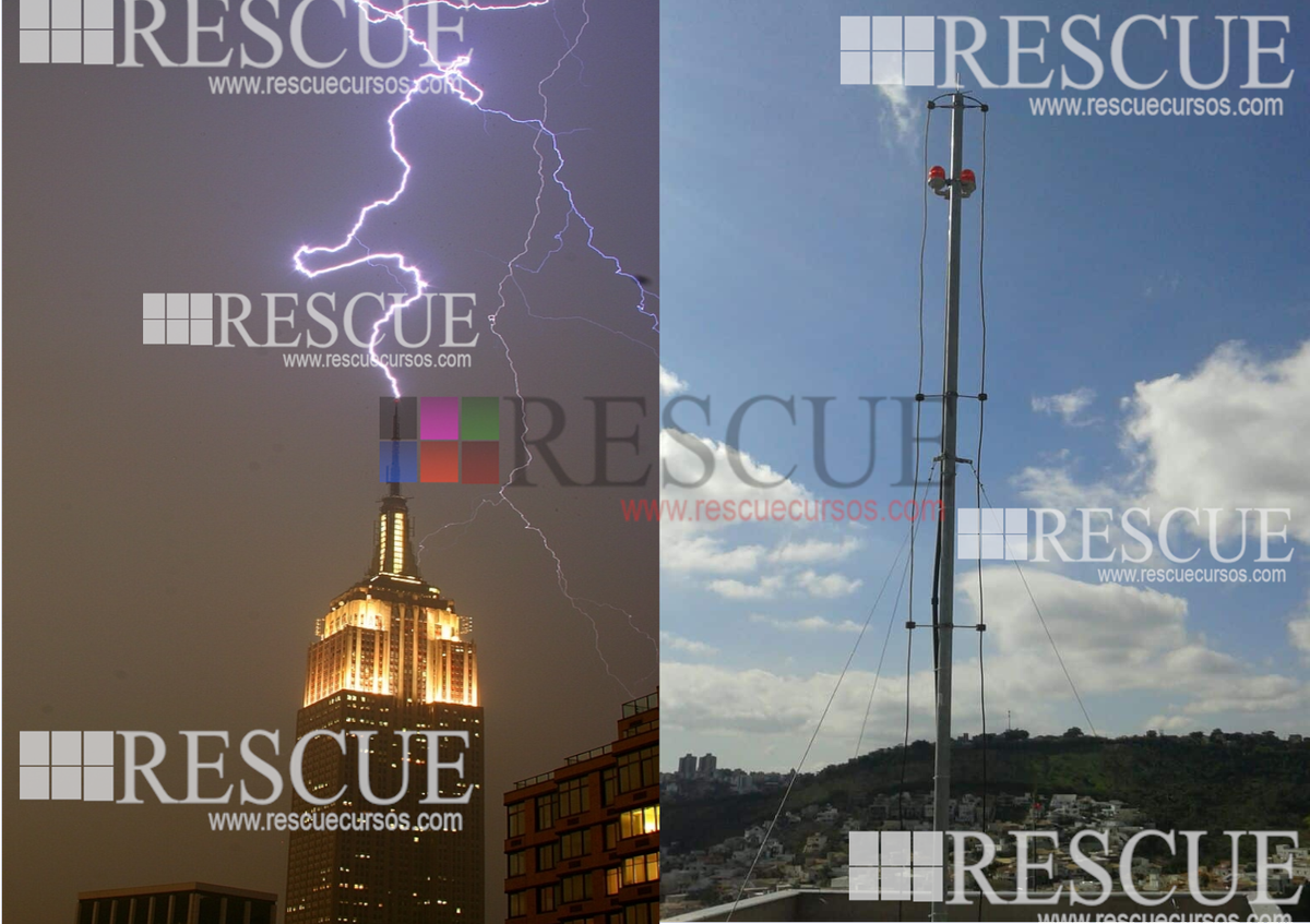 Projeto de Para-Raios - SPDA | Rescue Cursos - Saiba Mais