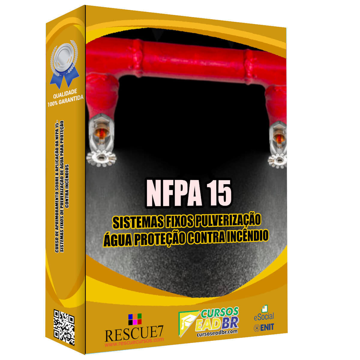 Cursos NFPA 15 | Treinamento | EAD | Presencial | Online | Ao vivo