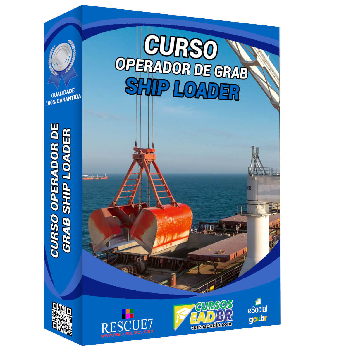 Curso Operador de Grab Shiploader | Treinamento | EAD | Presencial